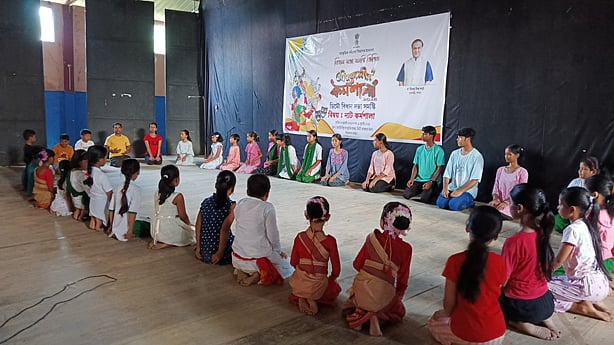 Assam: Summer vacation drama workshop starts at Demow Jyoti Bishnu Cultural Building